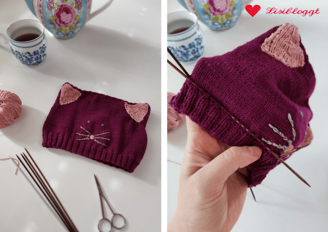 Anleitung: Einfache Katzen-Mütze stricken | Lisibloggt